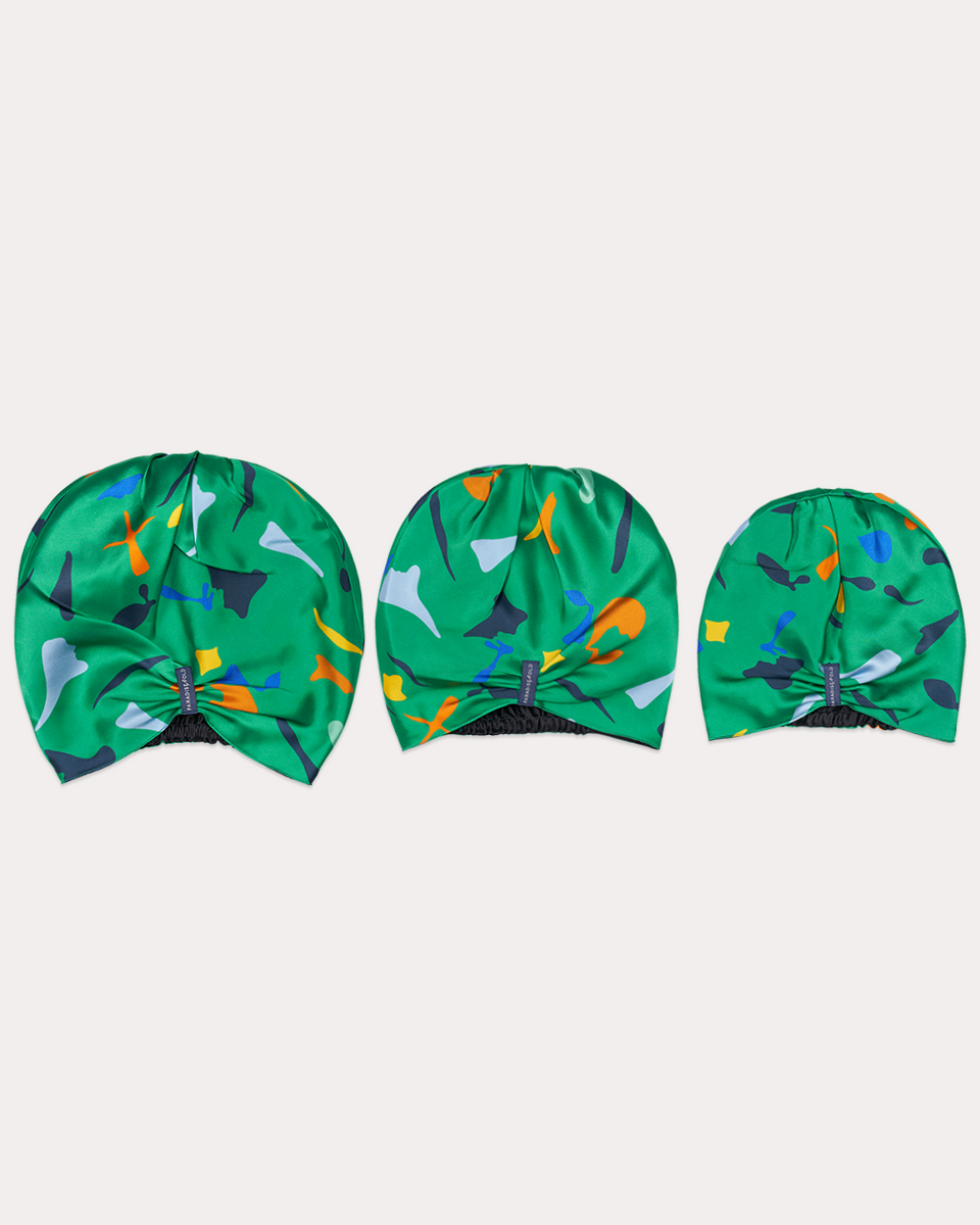 *NEW* Dali Turban - Pure double-lined silk Turban in Paradisefold ...