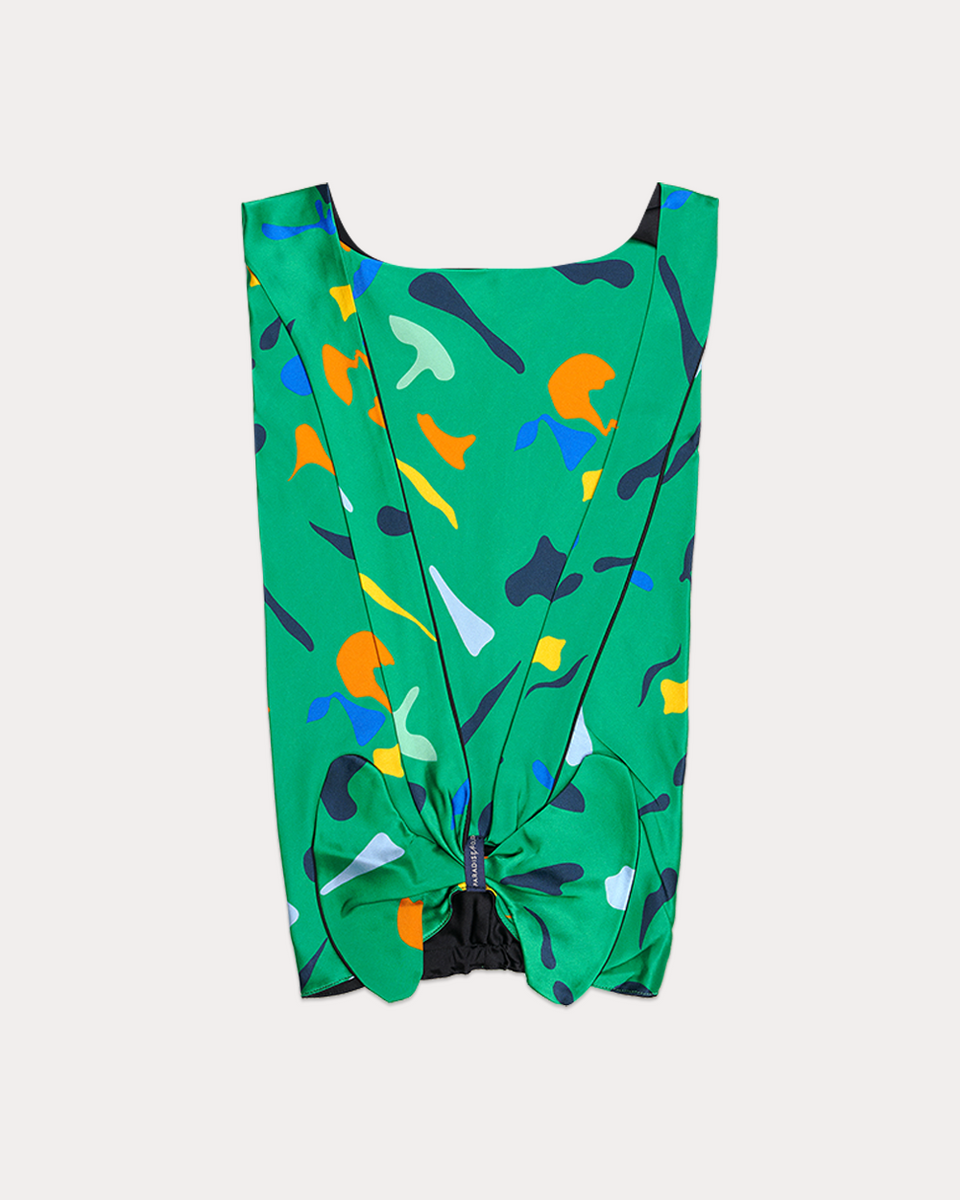 Dali Fold - *Limited Edition* Surrealist silk and reversible black hair ...